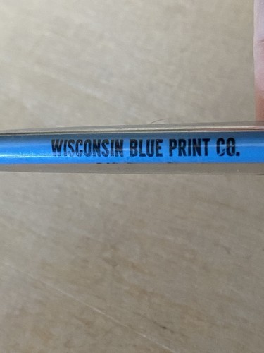 Wisconsin Blue Print Co Advertising Pen Madison Wisconsin Vintage | eBay