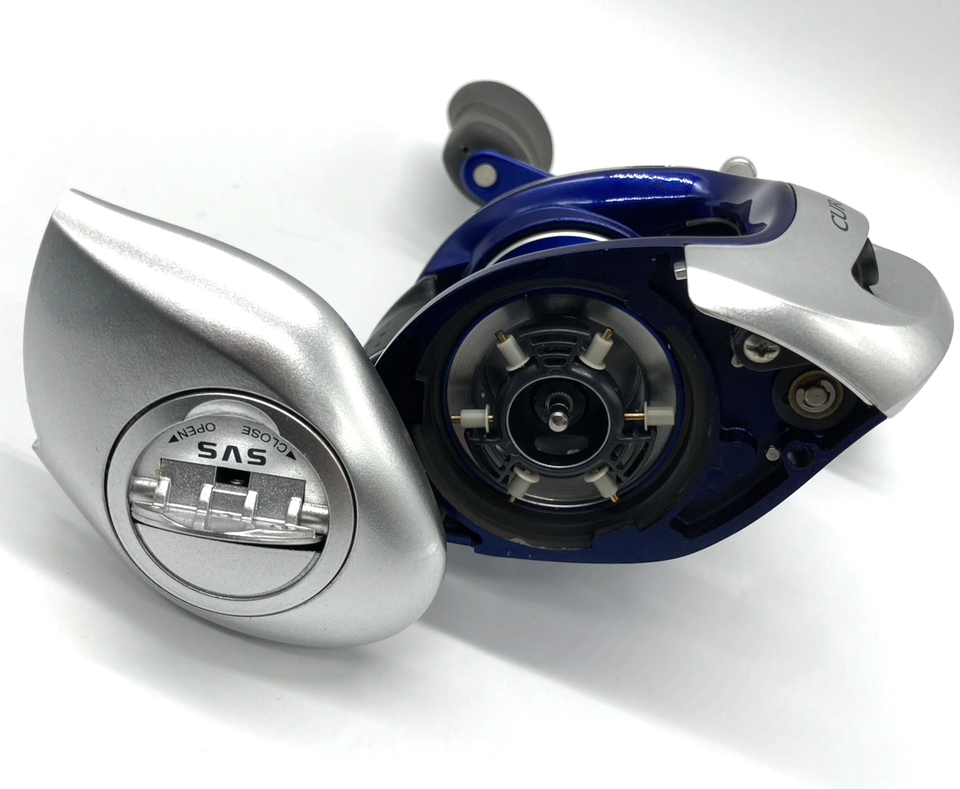 SHIMANO 09 CURADO 201 TypeJ Left Handed Bait Casting Reel with Box ...