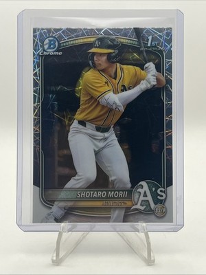 2025 Bowman Chrome Shotaro Morii #BCP-170 1st Bowman - Laser Refractor ...
