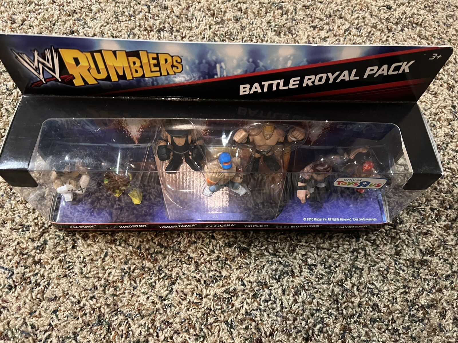 WWE Rumblers- Series 1- Battle Royale Pack- TOYS R US Exclusive | eBay