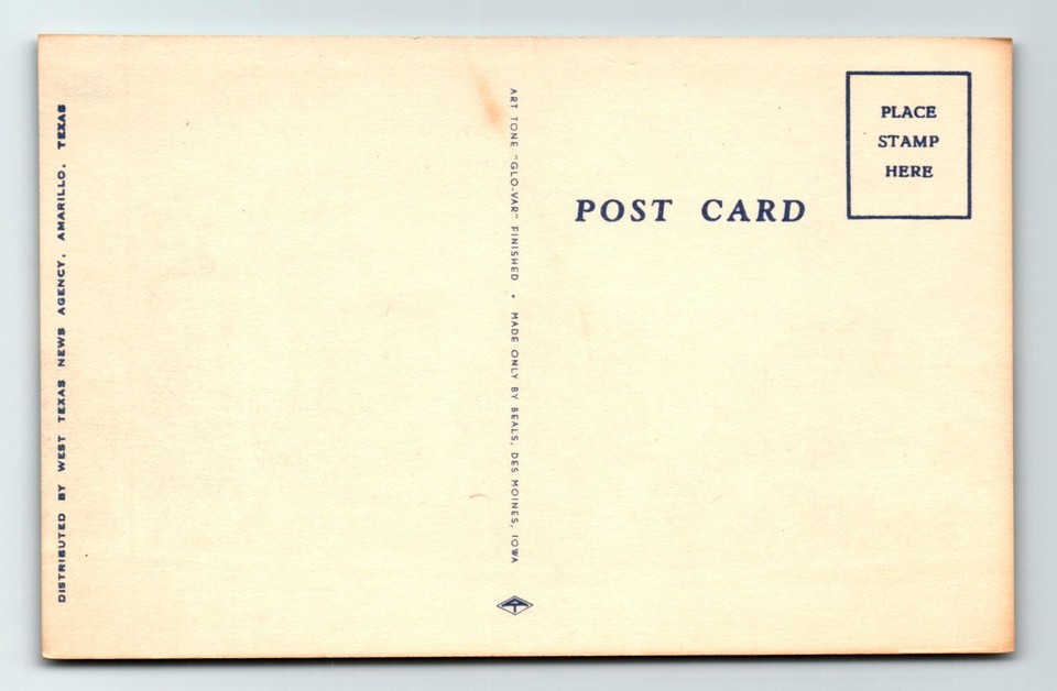 Postcard TX City Auditorium Amarillo Texas Flags Sign | eBay