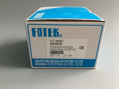 1pc New FOTEK temperature controller regulator NT-96RE | eBay