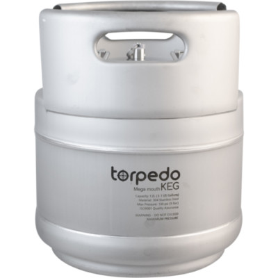 3 gallon Megamouth Torpedo Ball Lock Kegs - Homebrew Corny Keg with ...