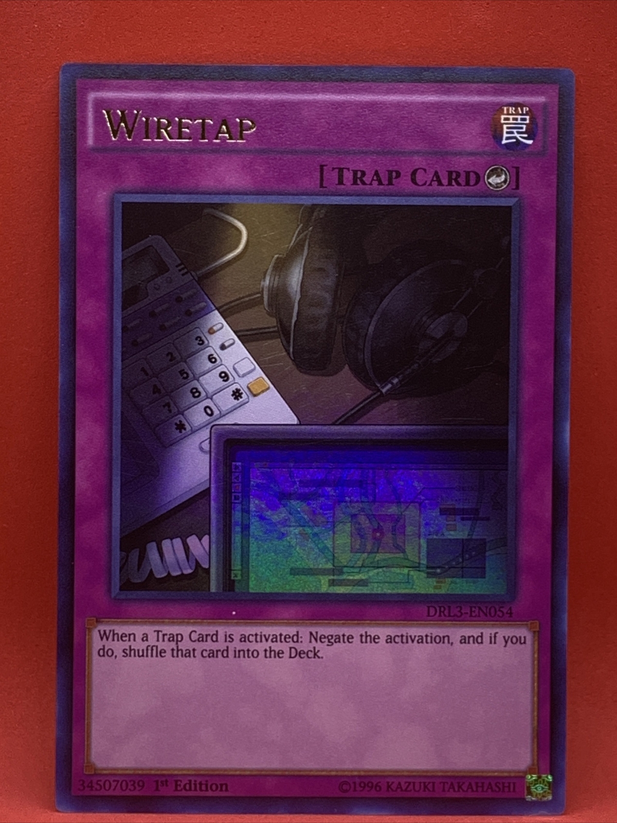 YUGIOH! Wiretap DRL3-EN054 1st Ultra x1 | eBay