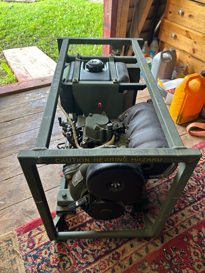Dewey Electronics 531A diesel generator. US army. New. | eBay