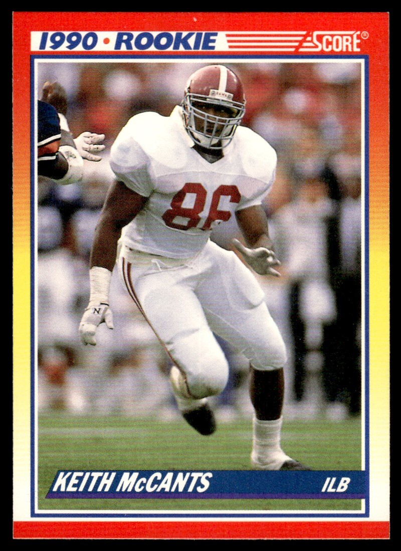 1990 Score Keith McCants Rookie Tampa Bay Buccaneers #622 | eBay