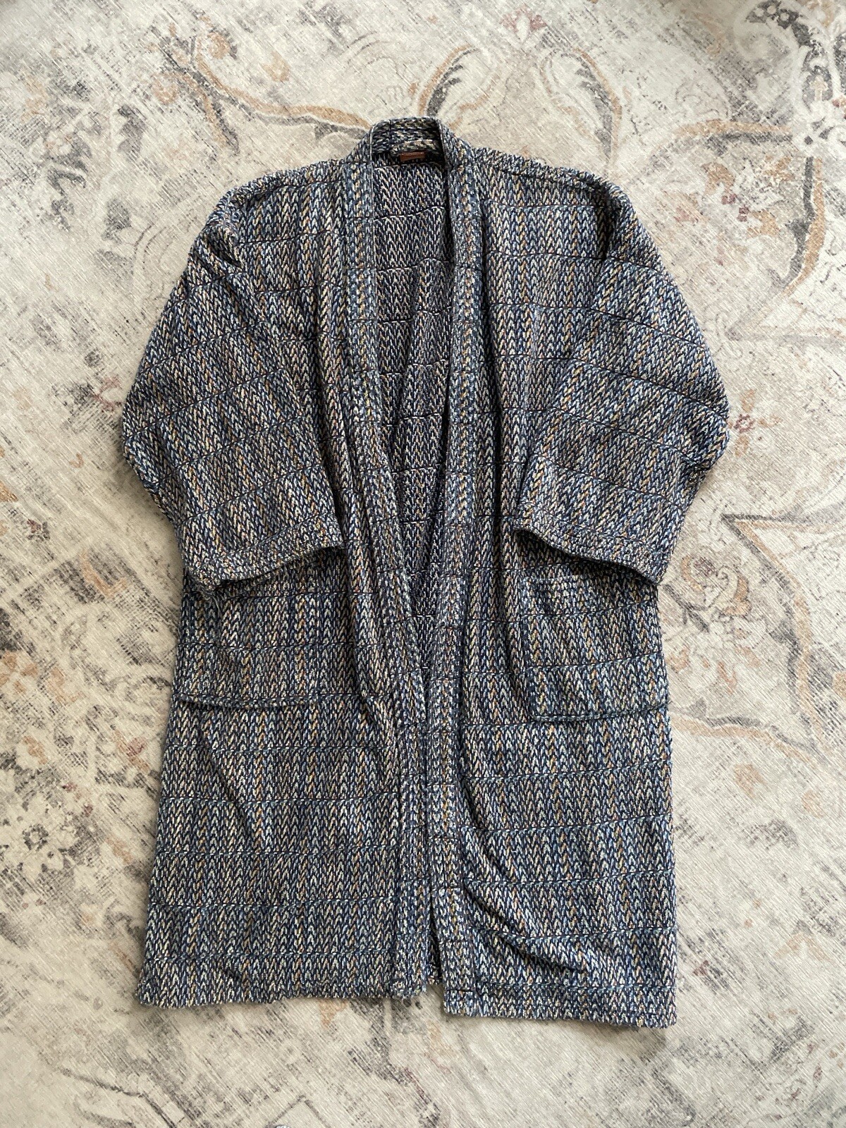 Missoni Italy Multicolor Bath Robe - Gem