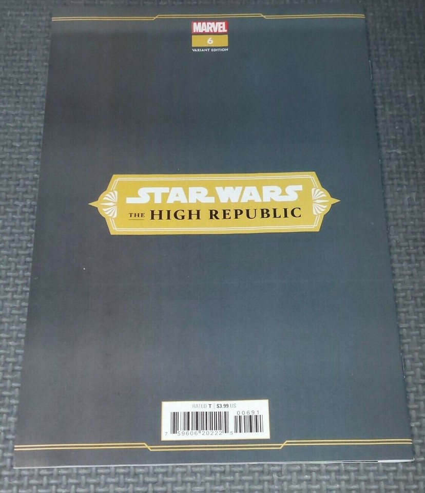 STAR WARS HIGH REPUBLIC #6 (2021) Walmart Logo Variant Cover Jedi Hutt ...