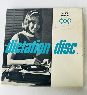 Dictation Disc DDC Shorthand Speed Development 45RPM RECORDS Set 482 | eBay