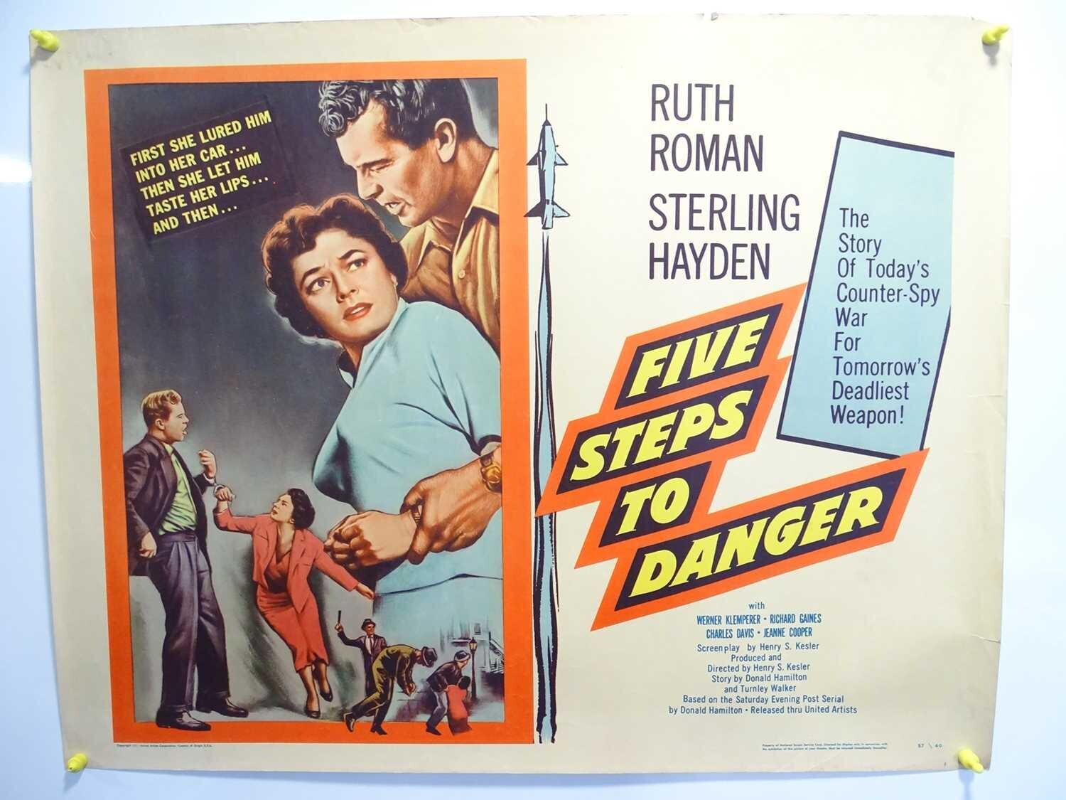 5 STEPS TO DANGER 1957 1080P BLURAY FILM NOIR CLASSIC | eBay