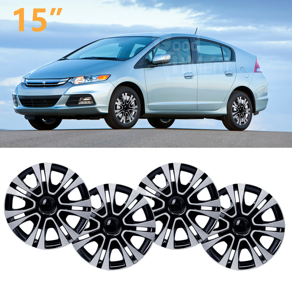 Set of 4 15" Wheel Hubcaps Fit R15 Tire Steel Rim Cover For Honda ...