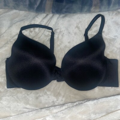 Maidenform Push Up Multiway Bra 38C Satin Push Up Black | eBay