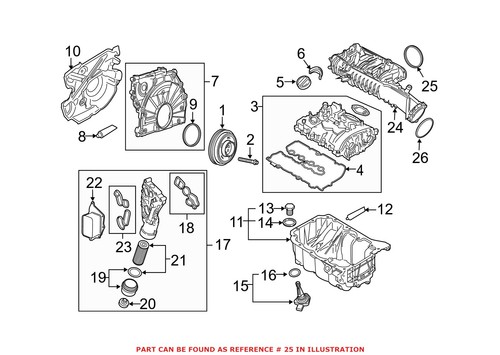 Genuine OEM Engine Intake Manifold Gasket For Mini 11617633493 | eBay