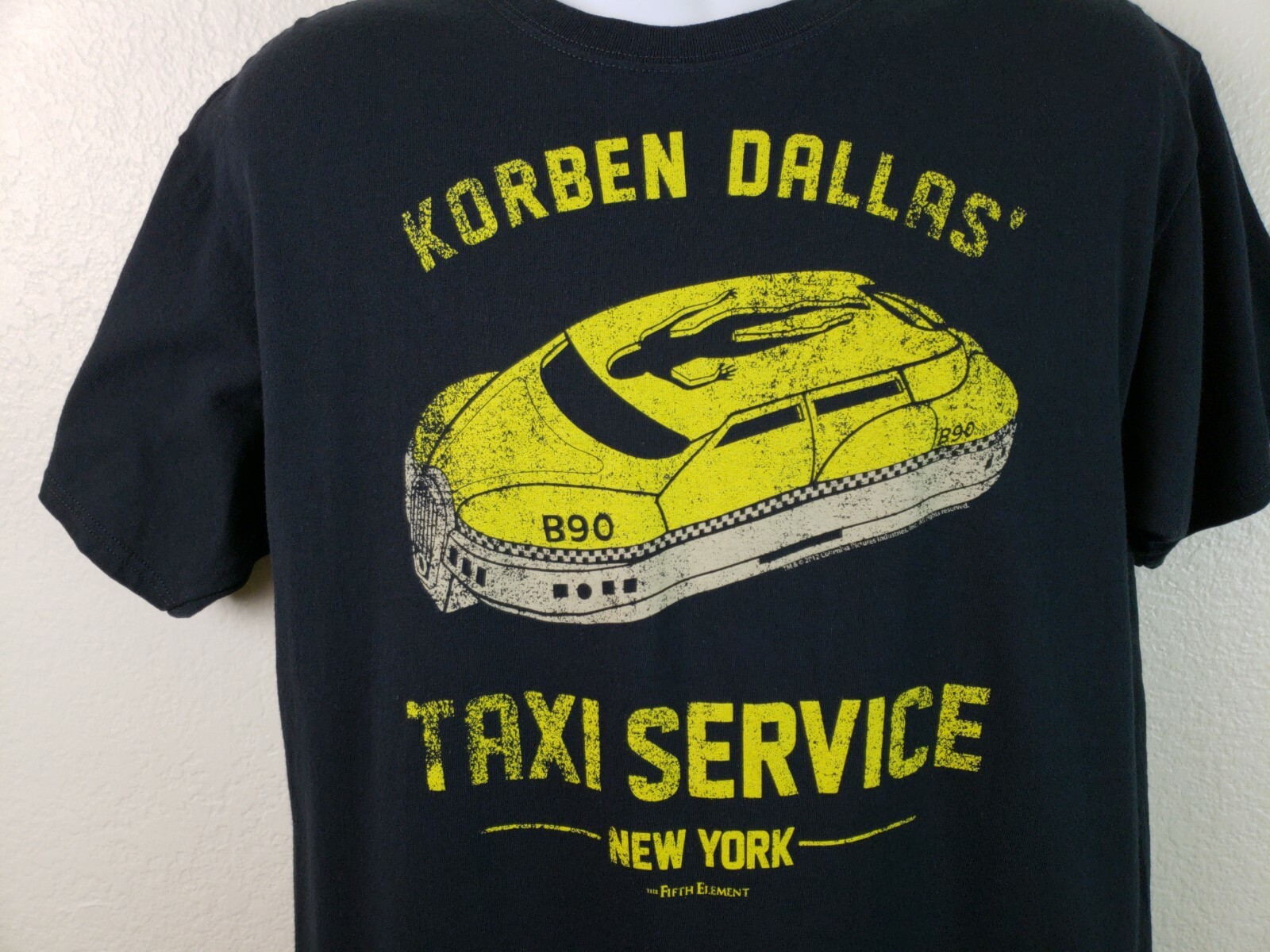 Korben Dallas Taxi Service Fifth Element Sci-Fi Movie… - Gem