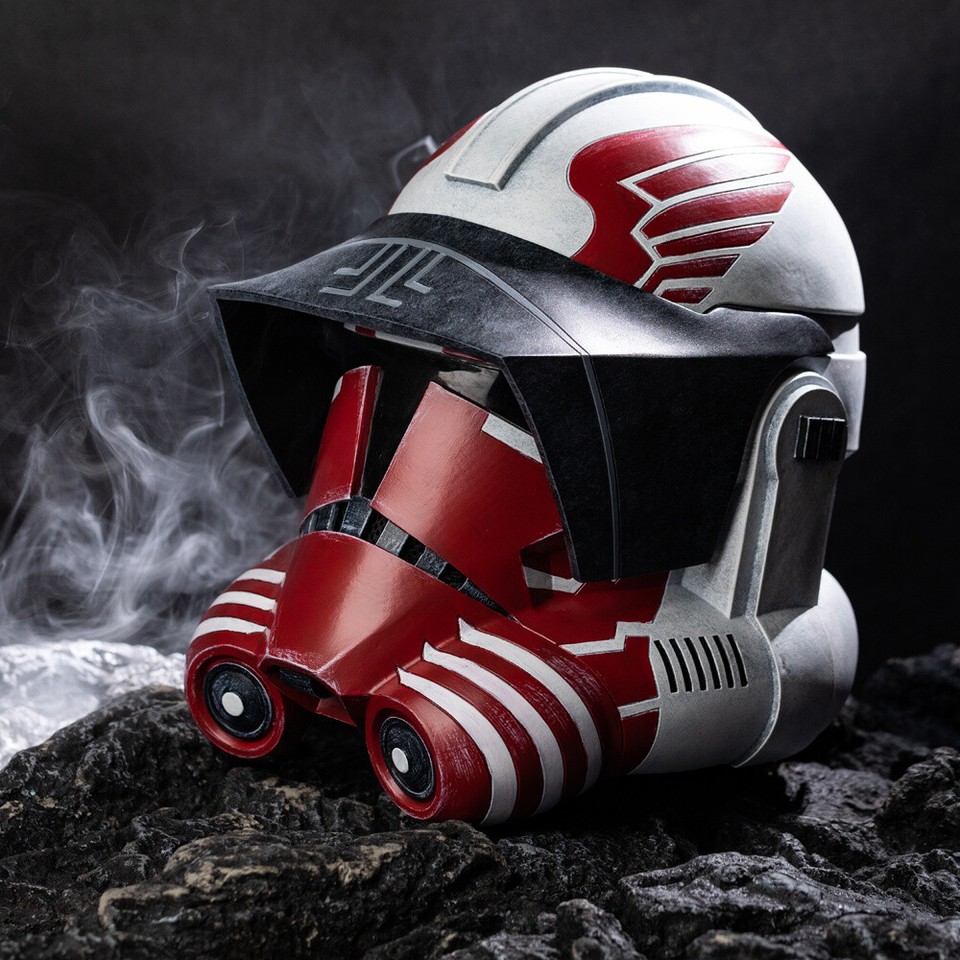 Xcoser 1:1 SW Clone Wars Commander Thorn Helmet Cosplay Props Replica ...