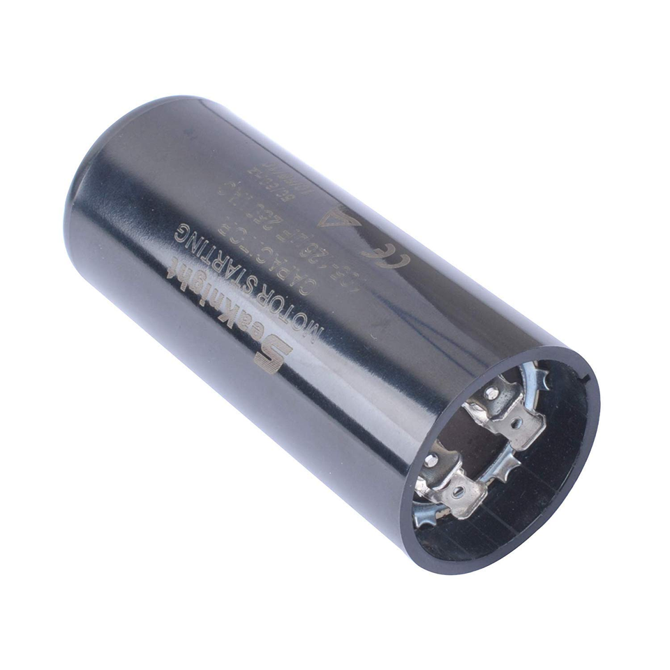 2pcs Motor Start Capacitors 105-126uF 220-250V for 1-2HP Well Pump ...