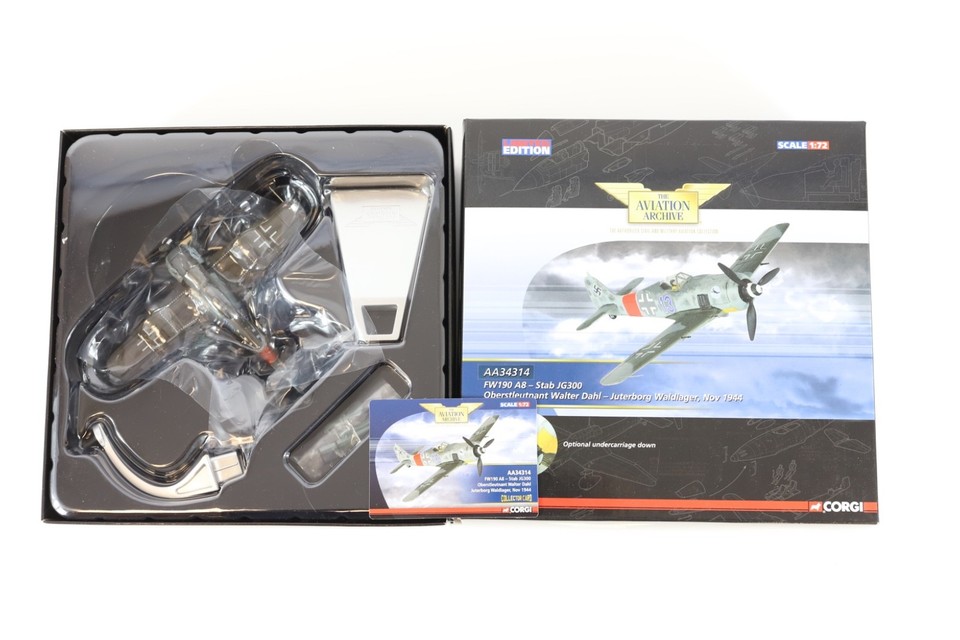 Corgi AA34314 1:72 Scale FW190 AB Stab JG300 - Oberstleutnant Walter ...