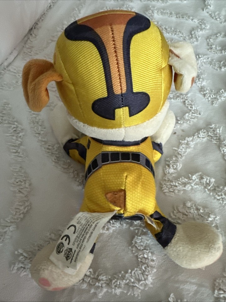 Paw Patrol Pup Pals Rubble Plush Pet Stuffed Toy Teddy 6" Children's ...