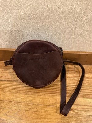 Portland Leather Goods PLG Almost Perfect Circle Crossbody Bag | eBay