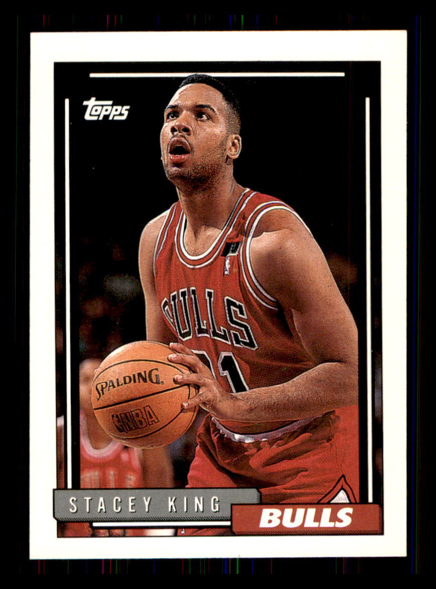 1992 Basketball Topps Stacey King Chicago Bulls #359 | eBay