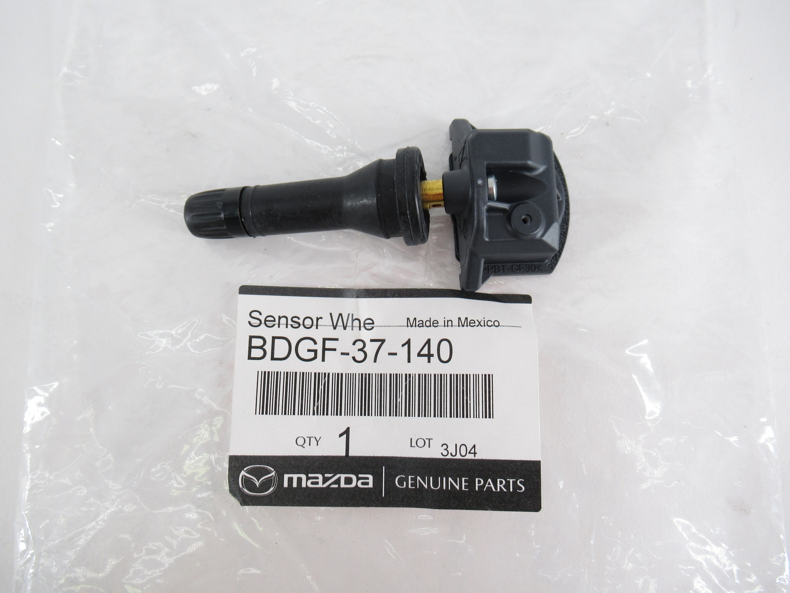 Genuine OEM Mazda BDGF-37-140 TPMS Wheel Sensor 2019-2023 3 & 2020-2023 ...