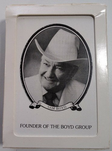 Playing Cards Sam Boyd California Casino Vintage Original Las Vegas NV Portrait | eBay