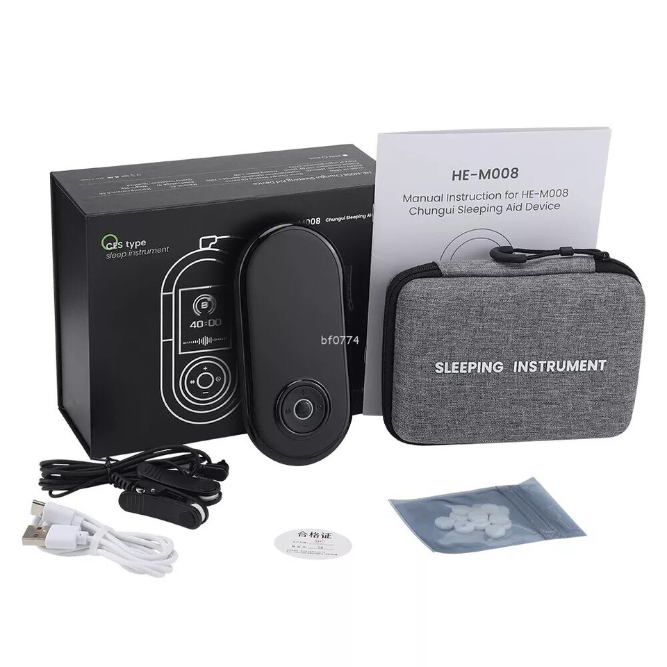 Advanced CES Sleep Aid Device Vagus Nerve Stimulation Device w/ Ear ...