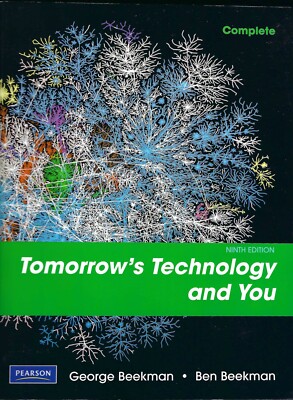 TOMORROW'S TECHNOLOGY AND YOU-9TH EDITION-GEOROGOE BEEKMAN/BEN BEEKMAN | eBay