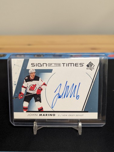 2022-23 SP Authentic Sign of the Times Autograph Auto JOHN MARINO ...