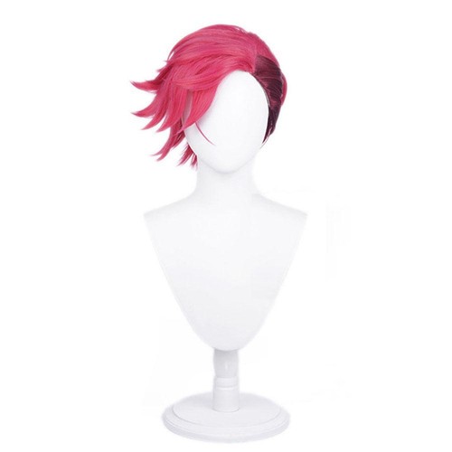 Arcane Vi Cosplay Wig Heat Resistant Hair Women Girl Anime Short Red ...