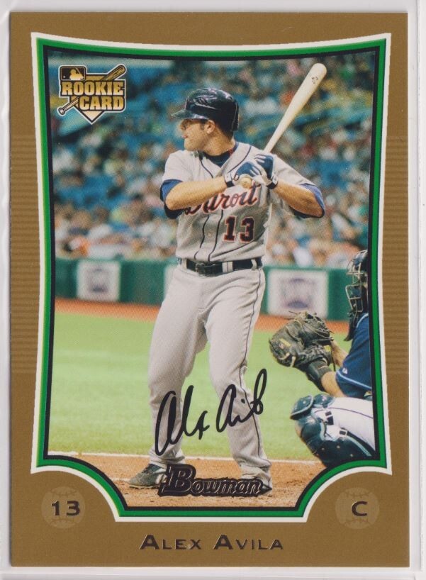 2009 Bowman Draft Gold #BDP13 Alex Avila RC | eBay