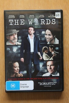 The Words (DVD, 2013) Preowned (D191) | eBay Australia