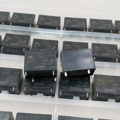 1PC DEC DX1U-12VDC Power Relay 4Pins | eBay