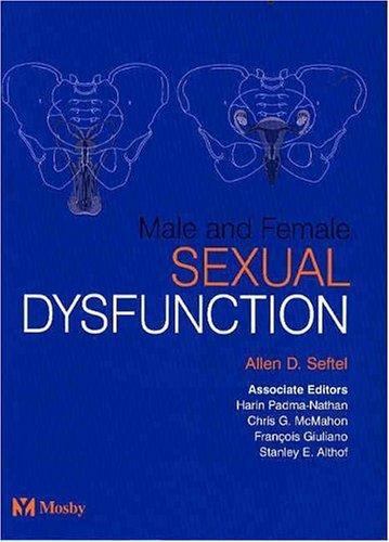Male and Female Sexual Dysfunction 9780723432661| eBay