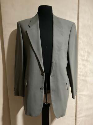 RICK PALLACK SUIT / OLIVE CREPE / 40 REGULAR / MADE IN EUROPE ...