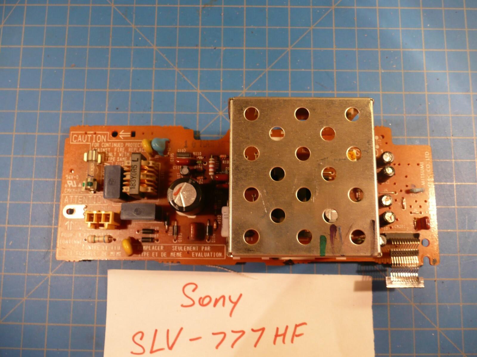 Sony SLV-777HF VCR Replacement Parts Power Supply Circuit Board | eBay