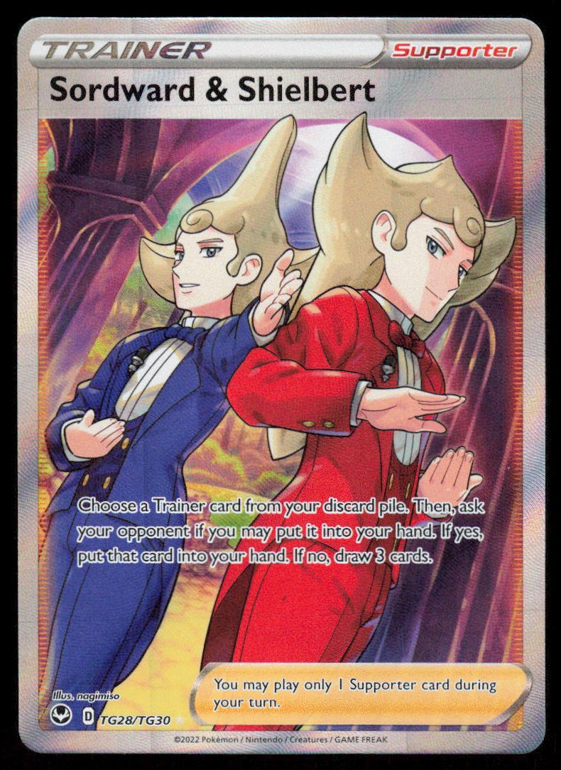 Sordward & Shielbert TG28/TG30 Ultra Rare Pokemon Silver Tempest NM | eBay