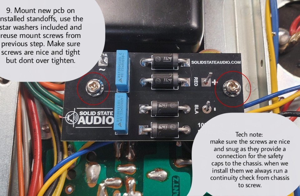 Marantz 1030 1060 Integrated Amplifier 5B2 Bridge Diode Upgrade ...
