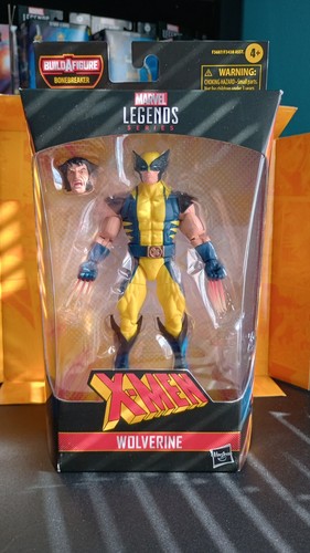 HASBRO MARVEL LEGENDS WOLVERINE Blue & Yellow X-MEN BONE BREAKER Wave ...