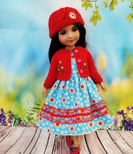 Ruby Red Fashion Friends clothes, doll dress, outfit dolls 14.5 in,doll ...