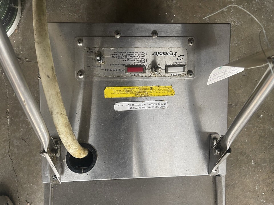 Fryer Oil Filter System - Frymaster PF50 - Parts Only | eBay