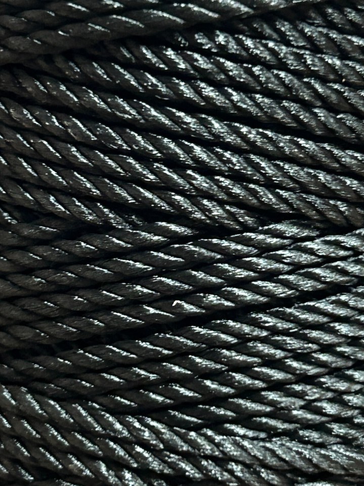 # 36 Bank Line Tarred 486 FT Twisted 15 oz. Spool Nylon Dropline Twine ...