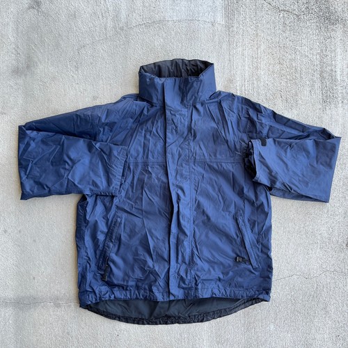 ORVIS Waterproof Breathable Mens L Blue Hooded Full Zip Rain jacket | eBay