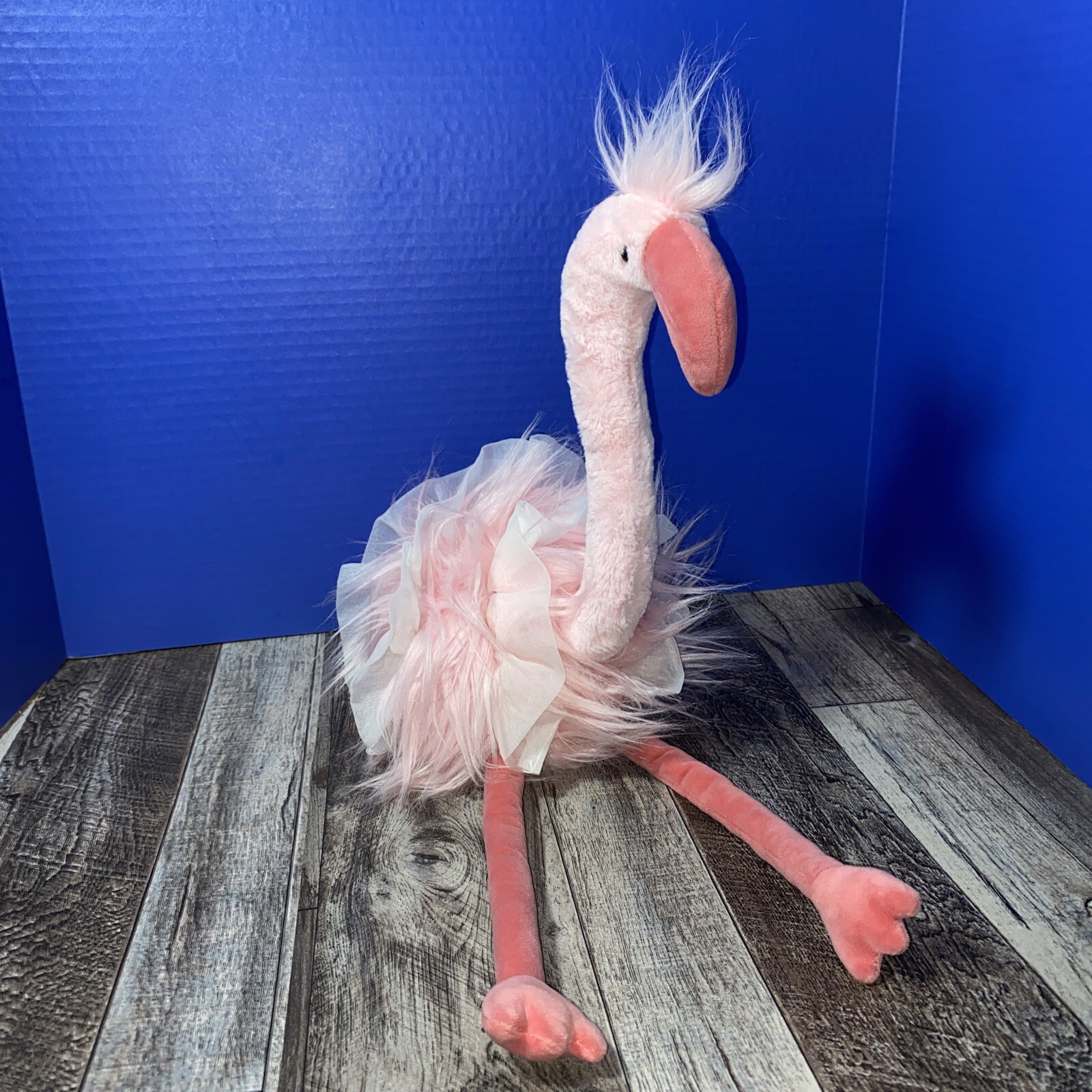 Jellycat Flo Maflingo Flamingo Stuffed Animal 19 Inches for sale online ...