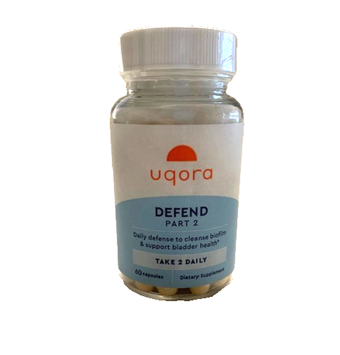 NEW UQORA DEFEND PART 2 CLEANSE BIOFILM & BLADDER SUPPORT 60 CAPSULES ...