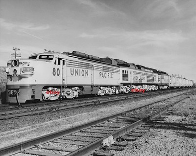 Union Pacific Railroad Coal-Fired GTEL No. 80 1962 8 x 10 Photo | eBay