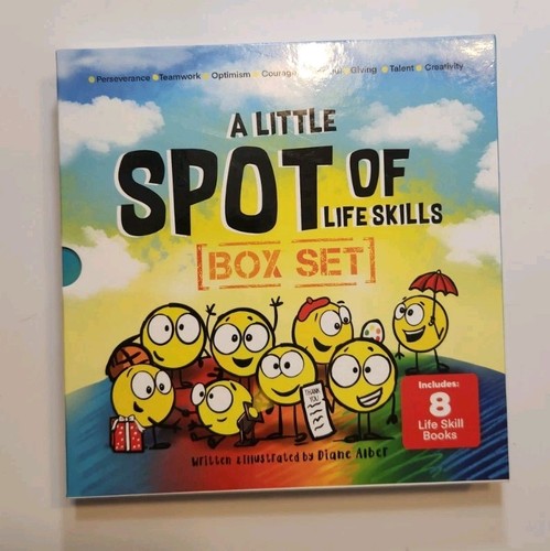 A LITTLE SPOT OF LIFE SKILLS BOX SET OF 8 BOOKS DIANE ALBER COMPLETE ...