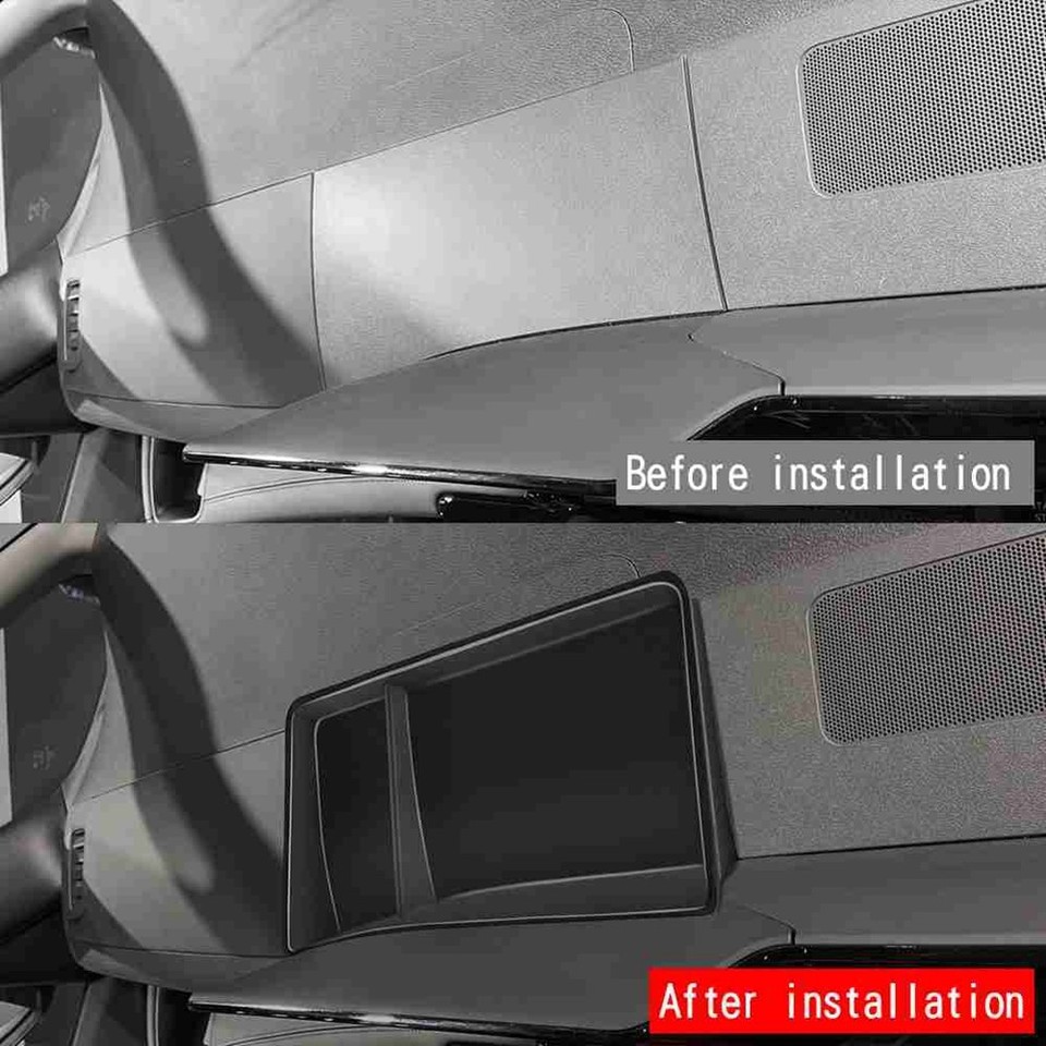 Car Navigation Screen Rear Storage Box Organizer for C28 2023+ Car7518 ...