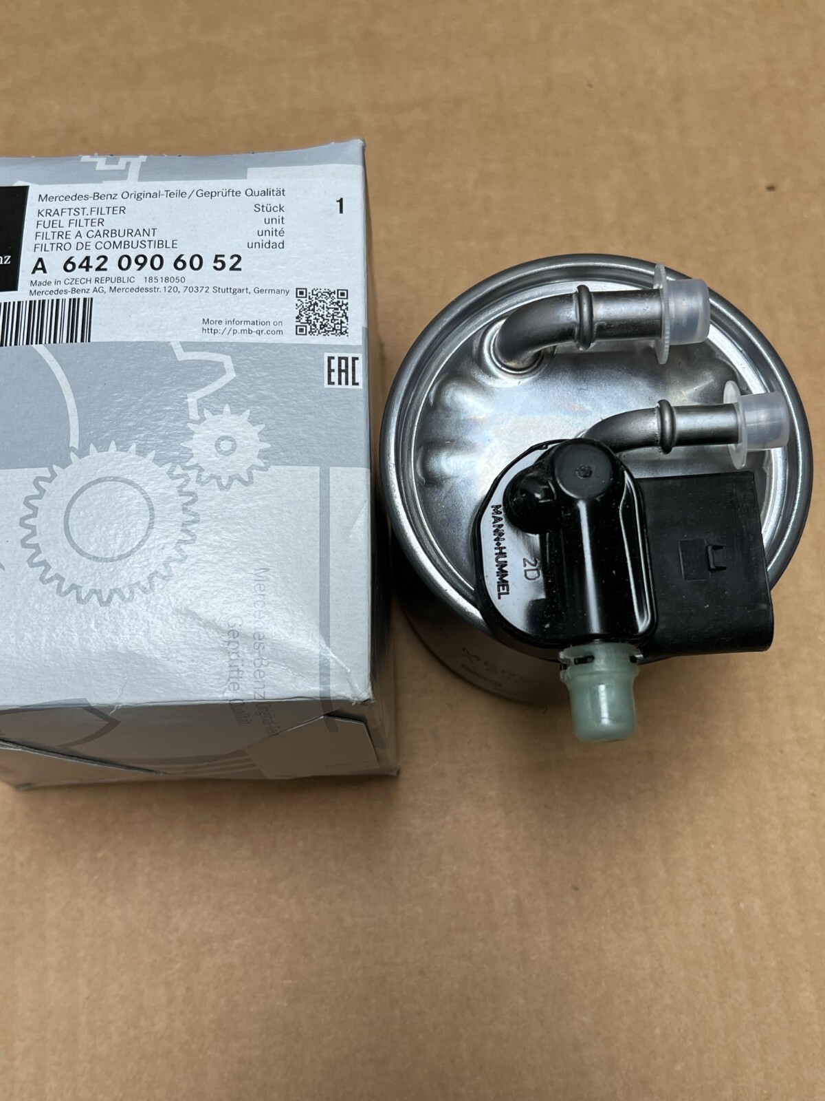 Mercedes Benz Genuine S ML R E GL Sprinter 2500 3500 35XD Fuel Filter ...