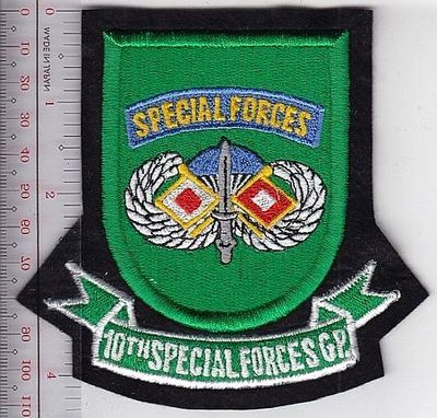 Green Beret US Army 10th Special Forces Group Airborne Communication ...